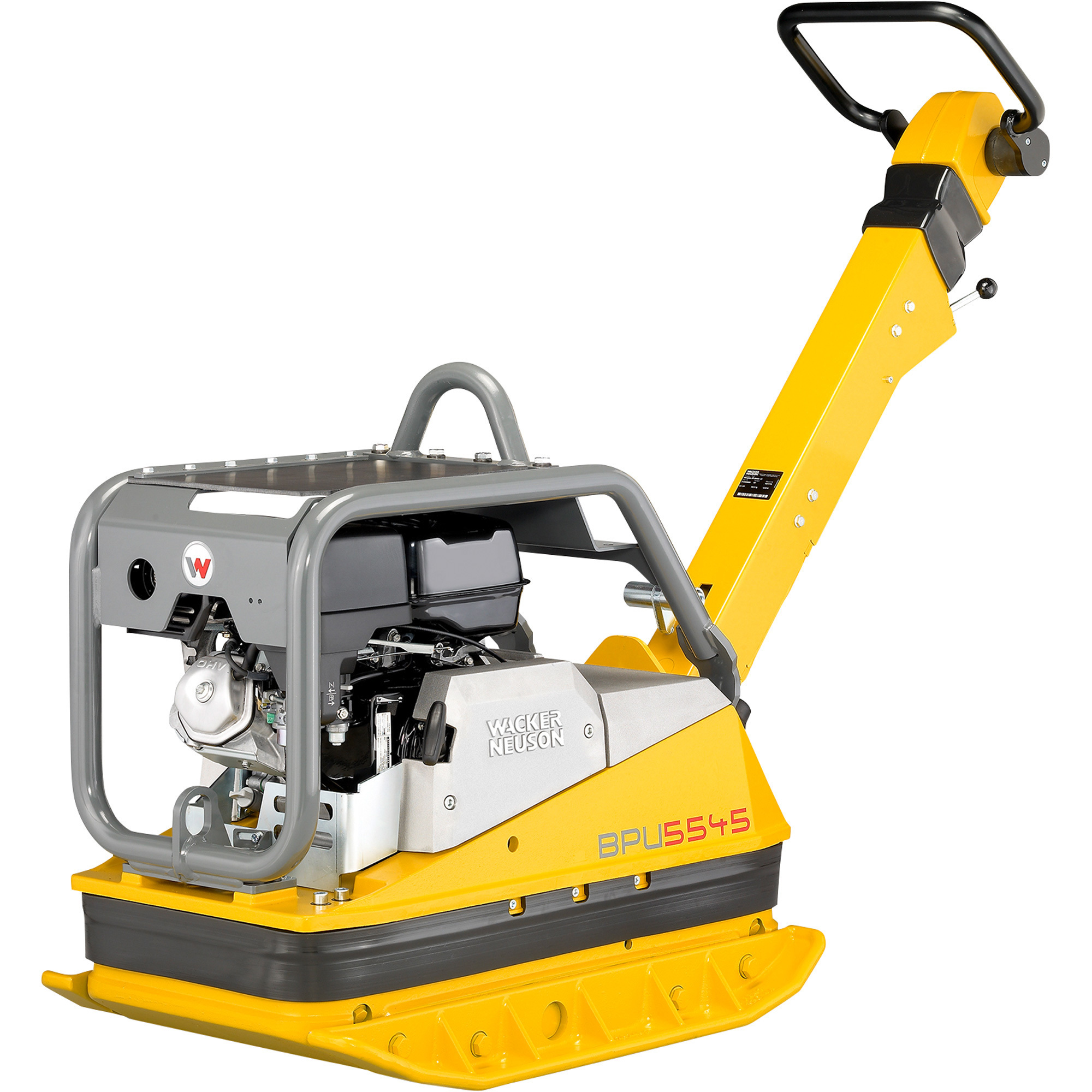 Wacker Neuson 24in. Reversible Plate Compactor, 8.6 HP Honda Gas Engine ...