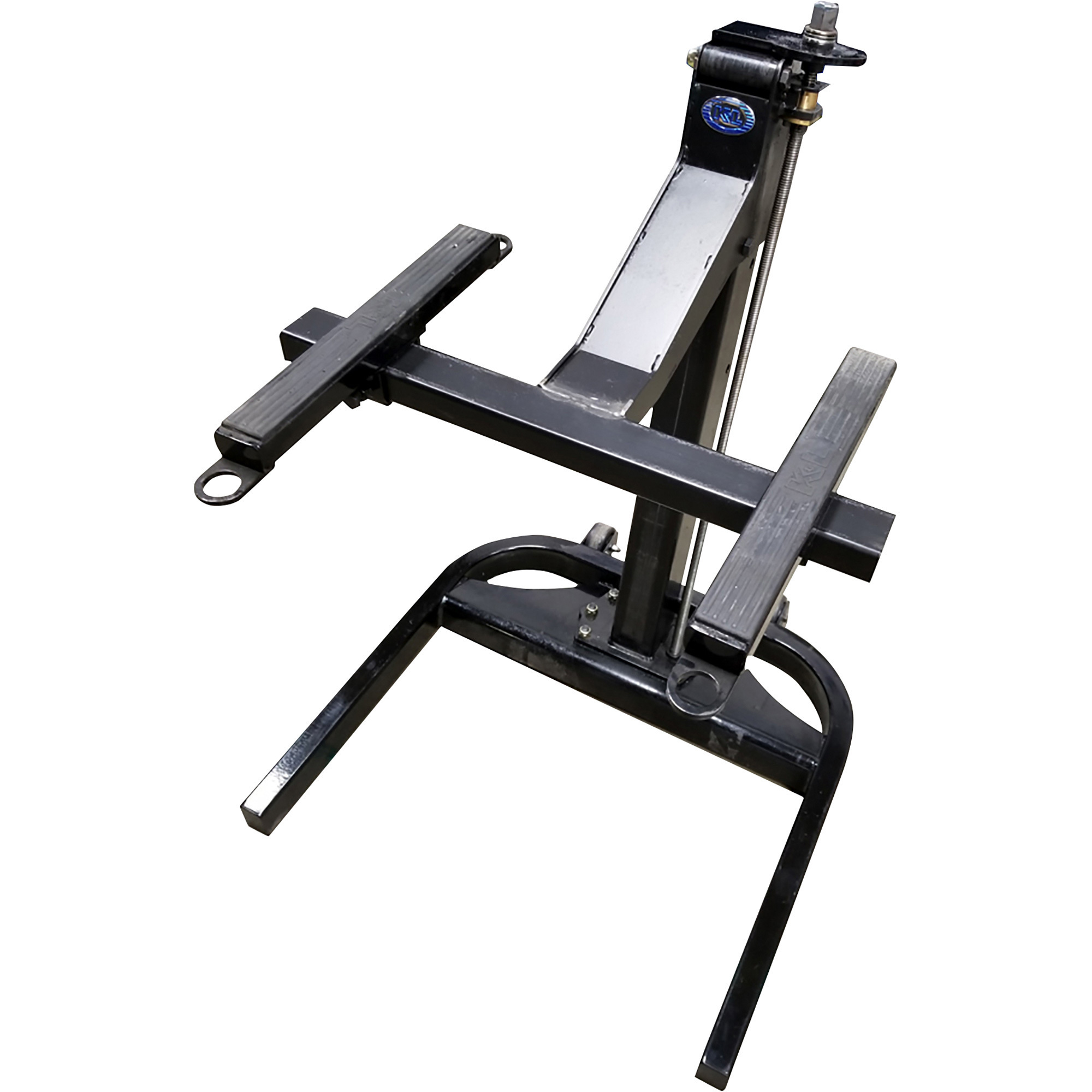 K&L Motorcycle Garage Lift, 1200-Lb. Capacity, Black, Model# 35-6200 ...