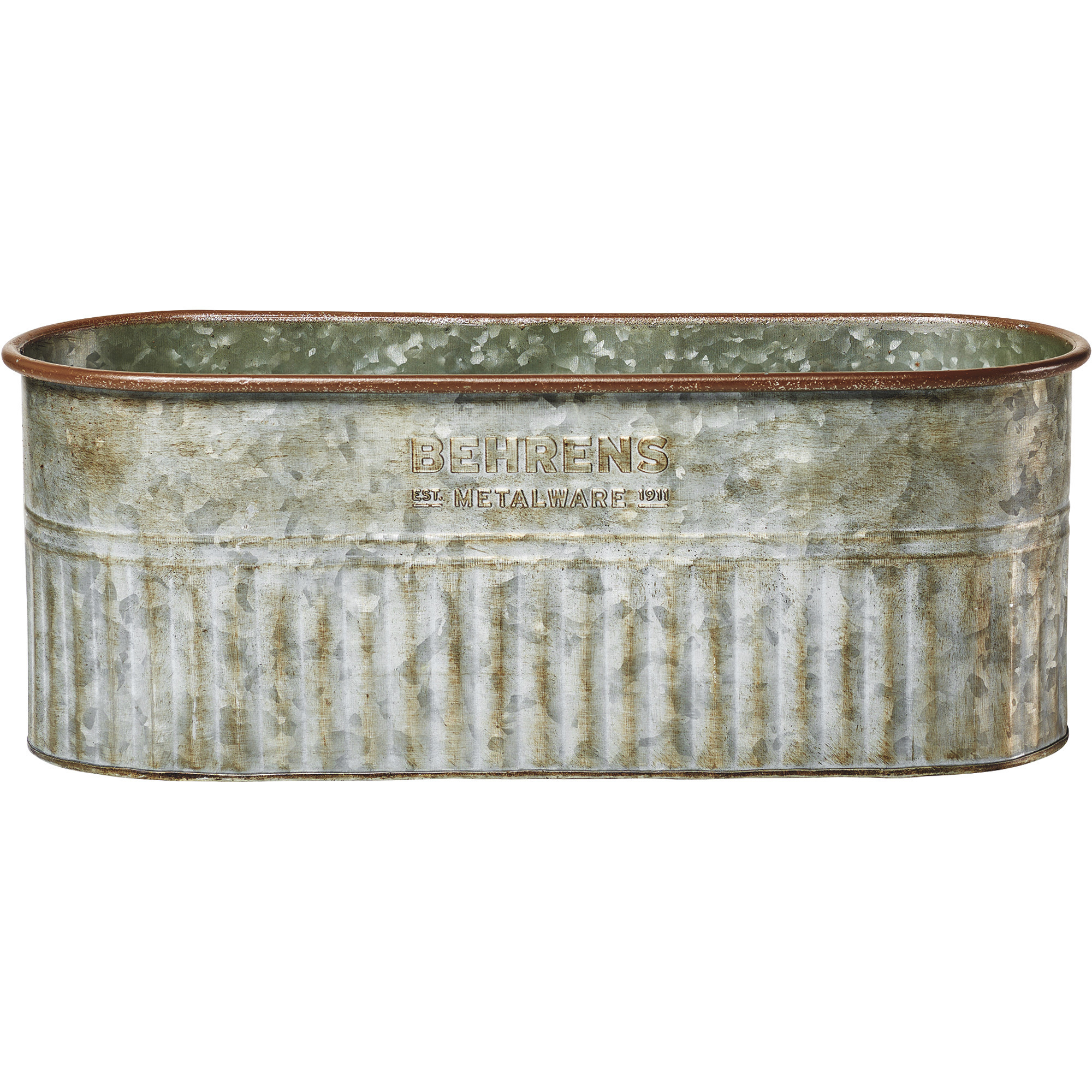 Galvanized Steel Round Raised Garden Planter Bed — 2ft. dia. x 1ft.H ...