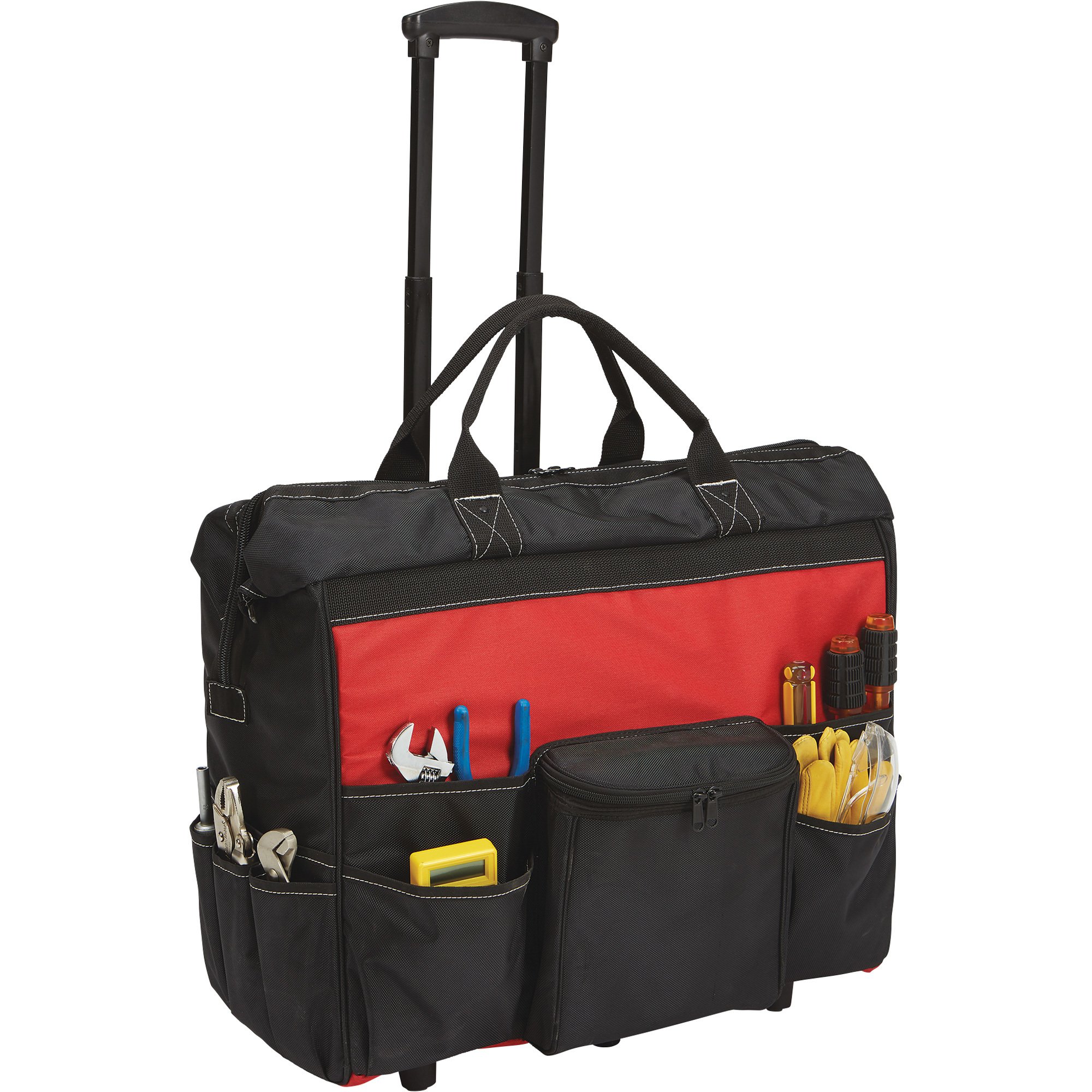Ironton 22in. Tool Bag with Wheels — 22in.L x 12in.W x 14in.H ...