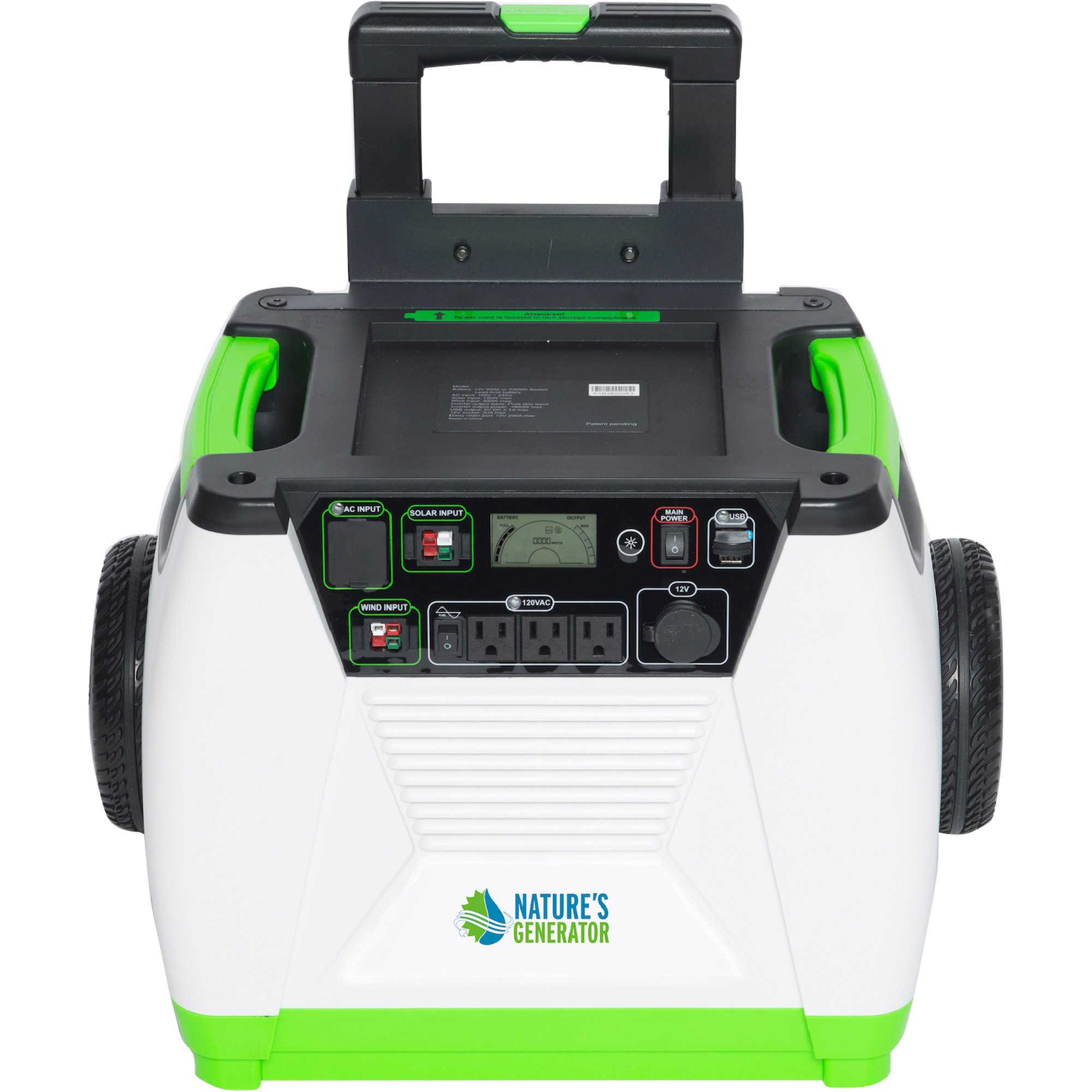 Nature's Generator Elite Gold Solar Generator — 7000 Surge Watts/3600 ...