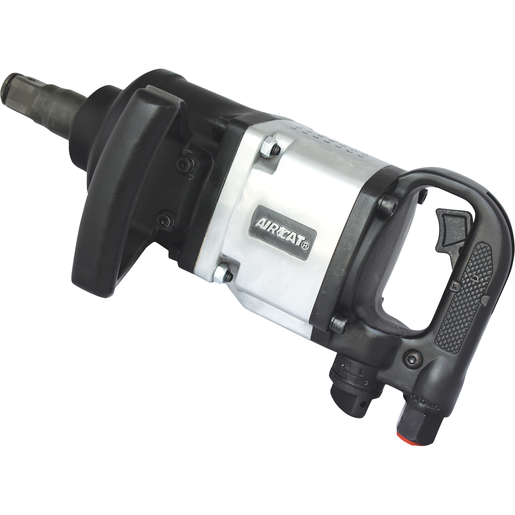 Klutch Air Impact Wrench, 1/2in. Drive, 4 CFM, 980 Ft./Lbs. Torque ...