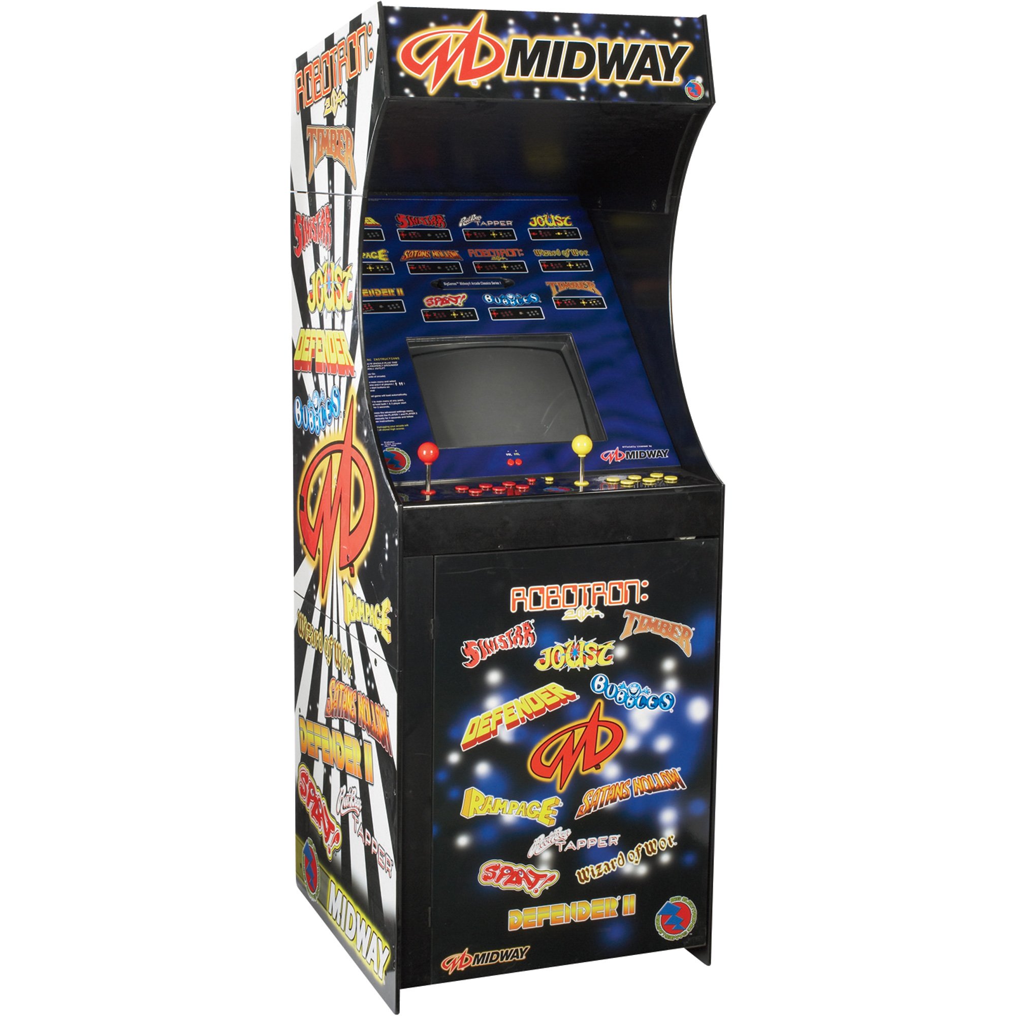 Midway Home Arcade Game — 12 Classic Arcade Games | Northern Tool
