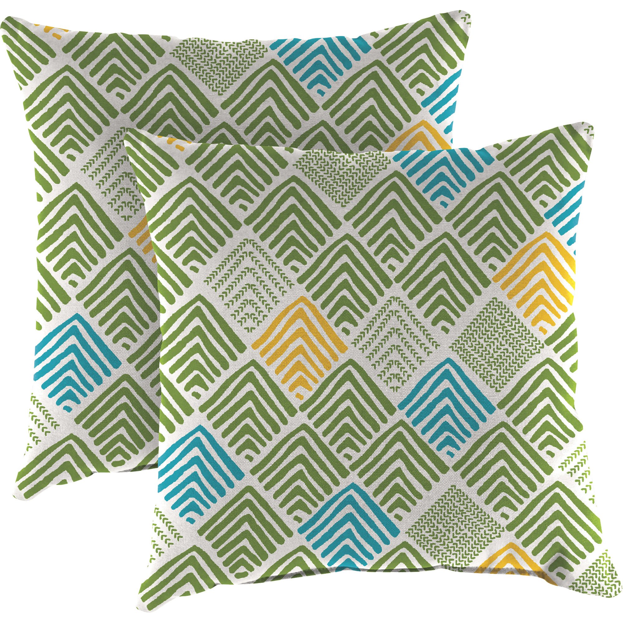 Jordan Manufacturing 20in. Square Throw Pillows, Spun Polyester ...