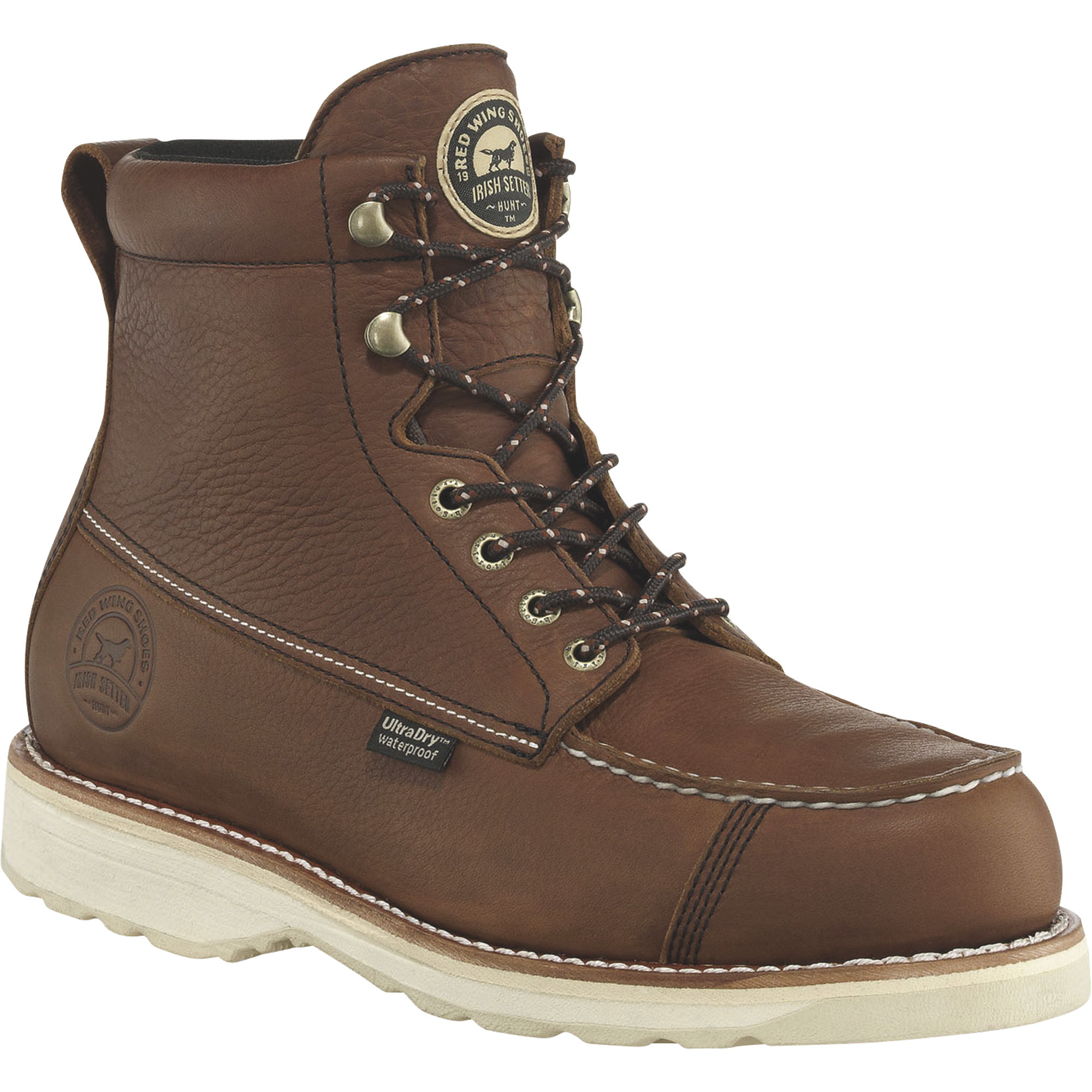 Irish Setter Men's 7in. Wingshooter Waterproof Moc Toe Work Boots ...