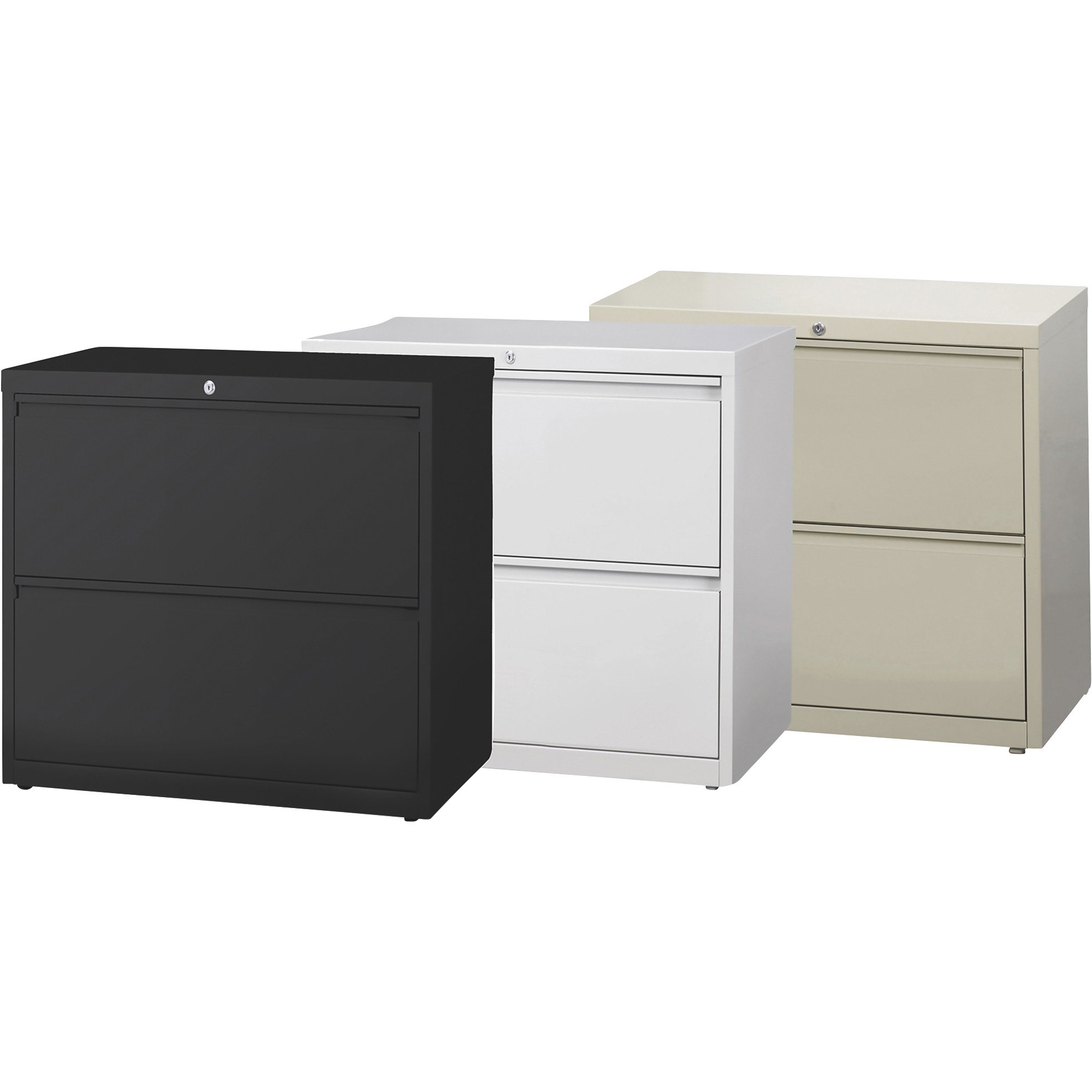 Hirsh Industries 2-Drawer File for Letter-, Legal- or A4-Size Folders ...