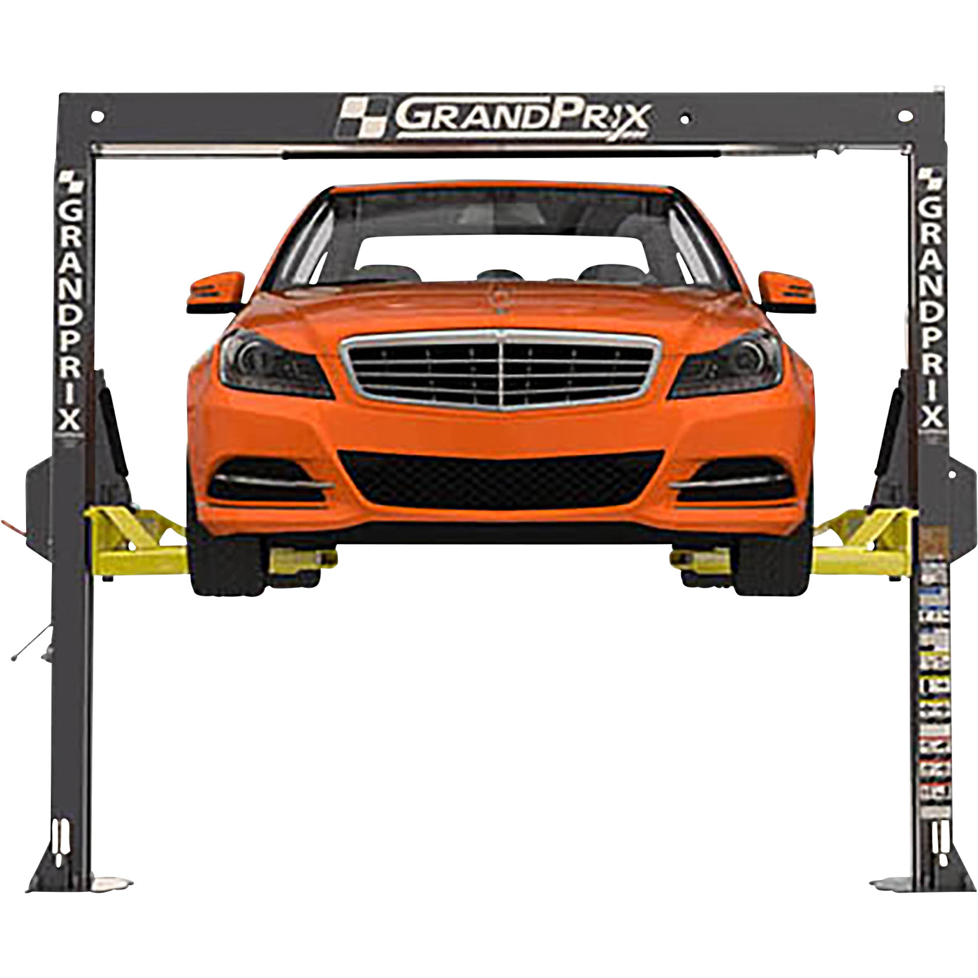 BendPak GrandPrix 2-Post Car Lift with Low Pro Arms — 7000-Lb. Capacity ...