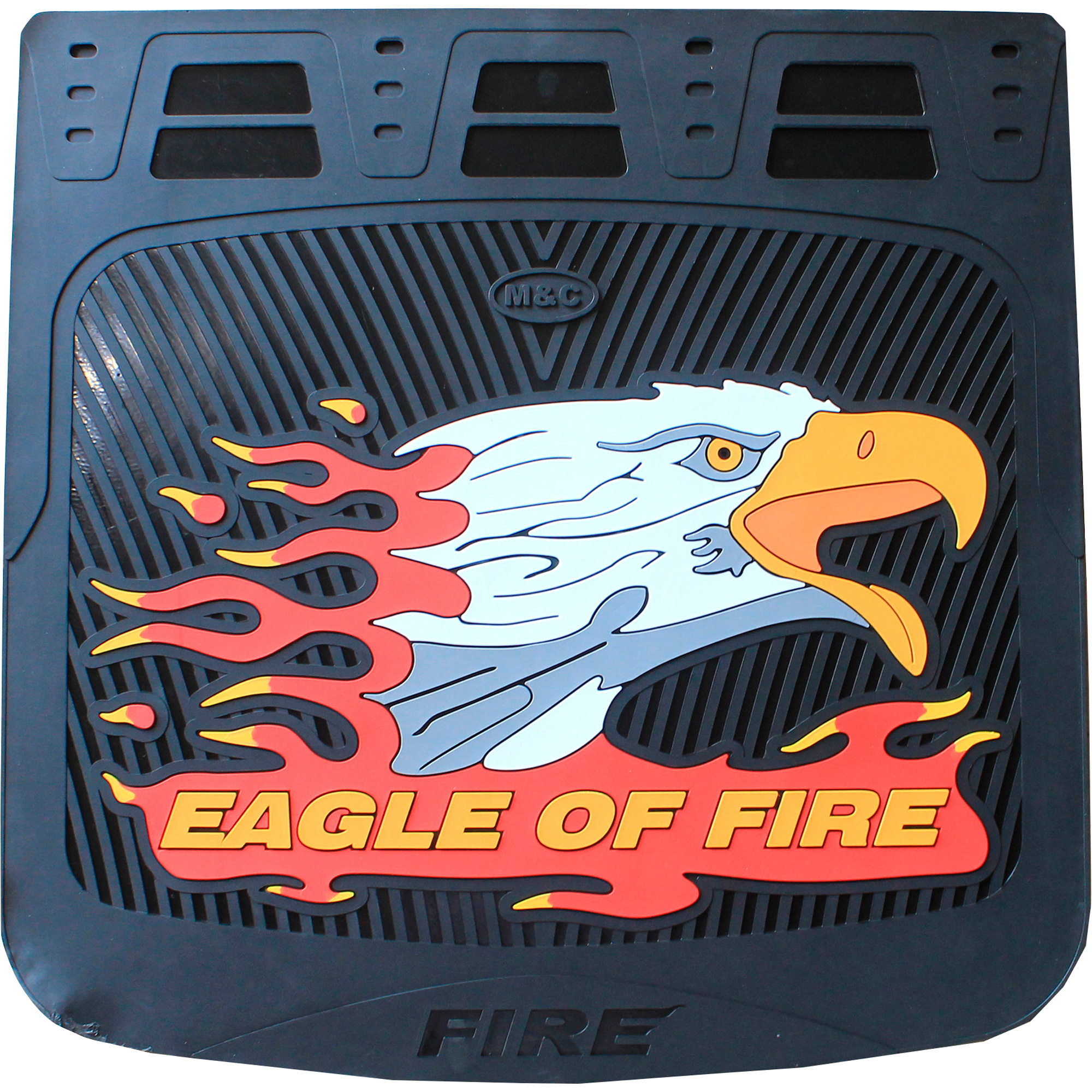 M&C Eagle of Fire Mud Flaps — 24in.W x 24in.H, Pair, Model# 102105 ...
