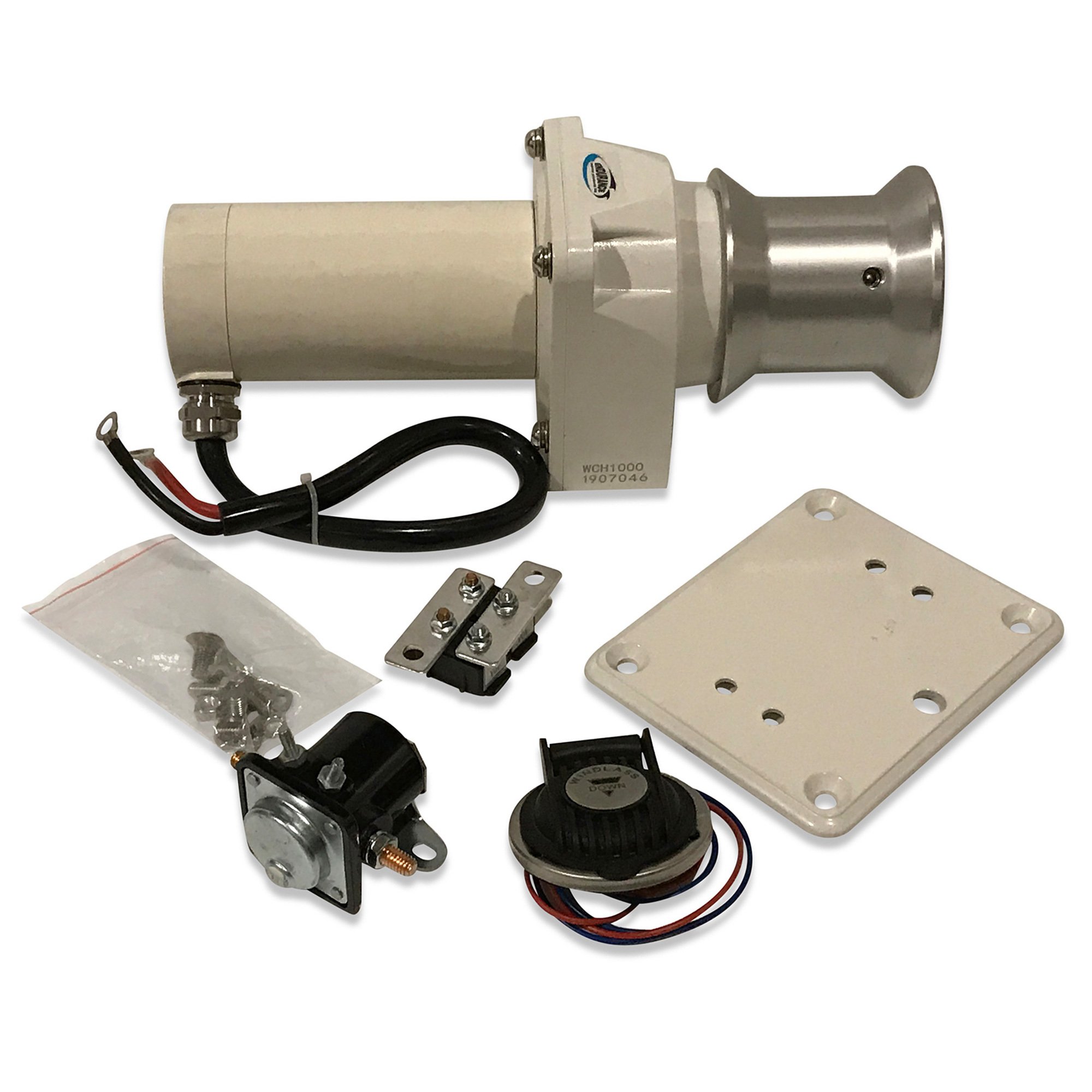 Endurance Marine Capstan Deck Winch — 12 Volt DC, 2.2 HP, Model ...