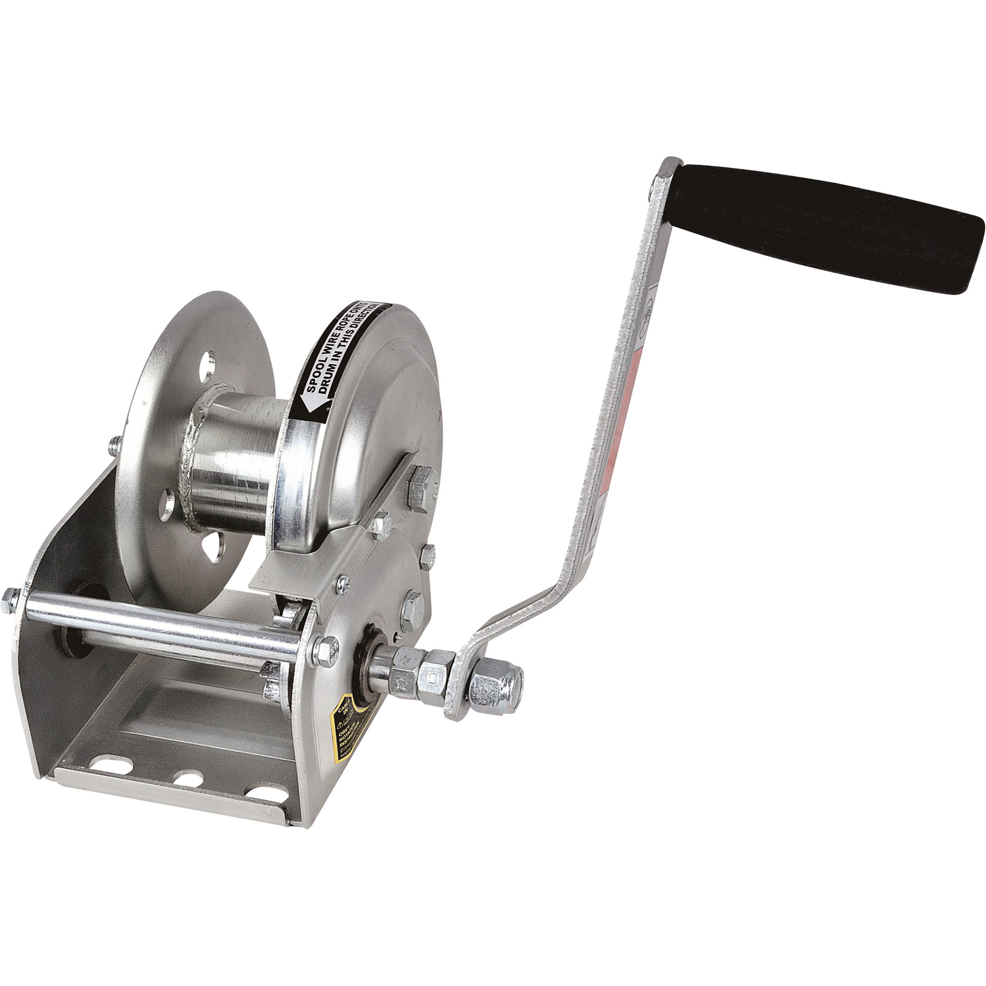 Endurance Marine Hand Winch With Auto Brake, 1000-Lb. Capacity, Model ...