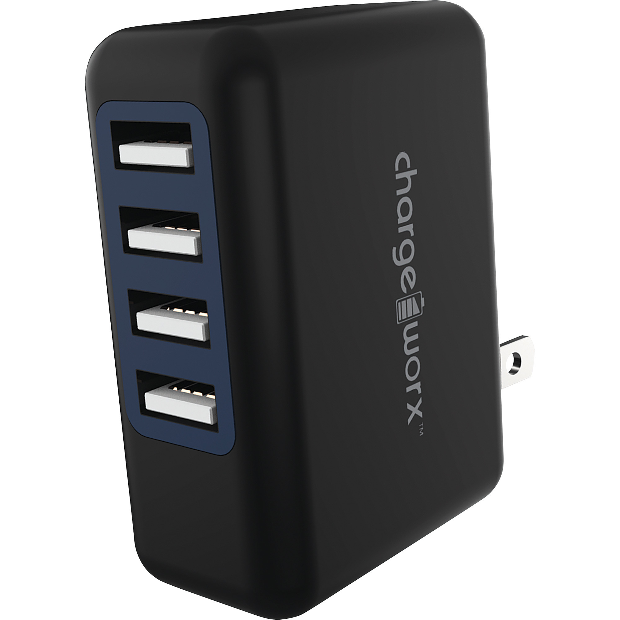 GoTough 4.2 Amp, 4 USB Port Wall Charger, Model# CX2507BK | Northern Tool