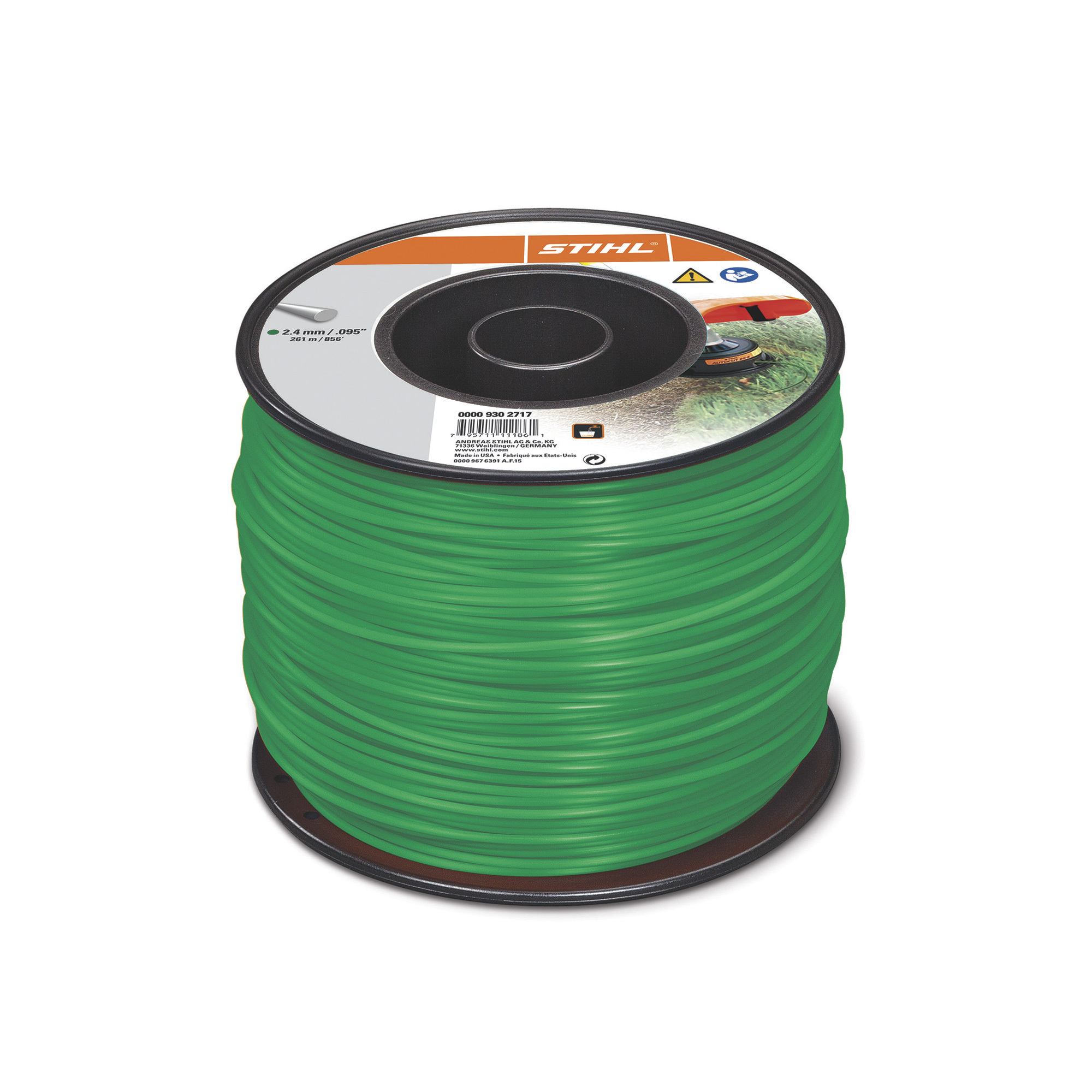 STIHL Premium Round String Trimmer Line, 0.105in. dia. x 223ft.L Spool ...