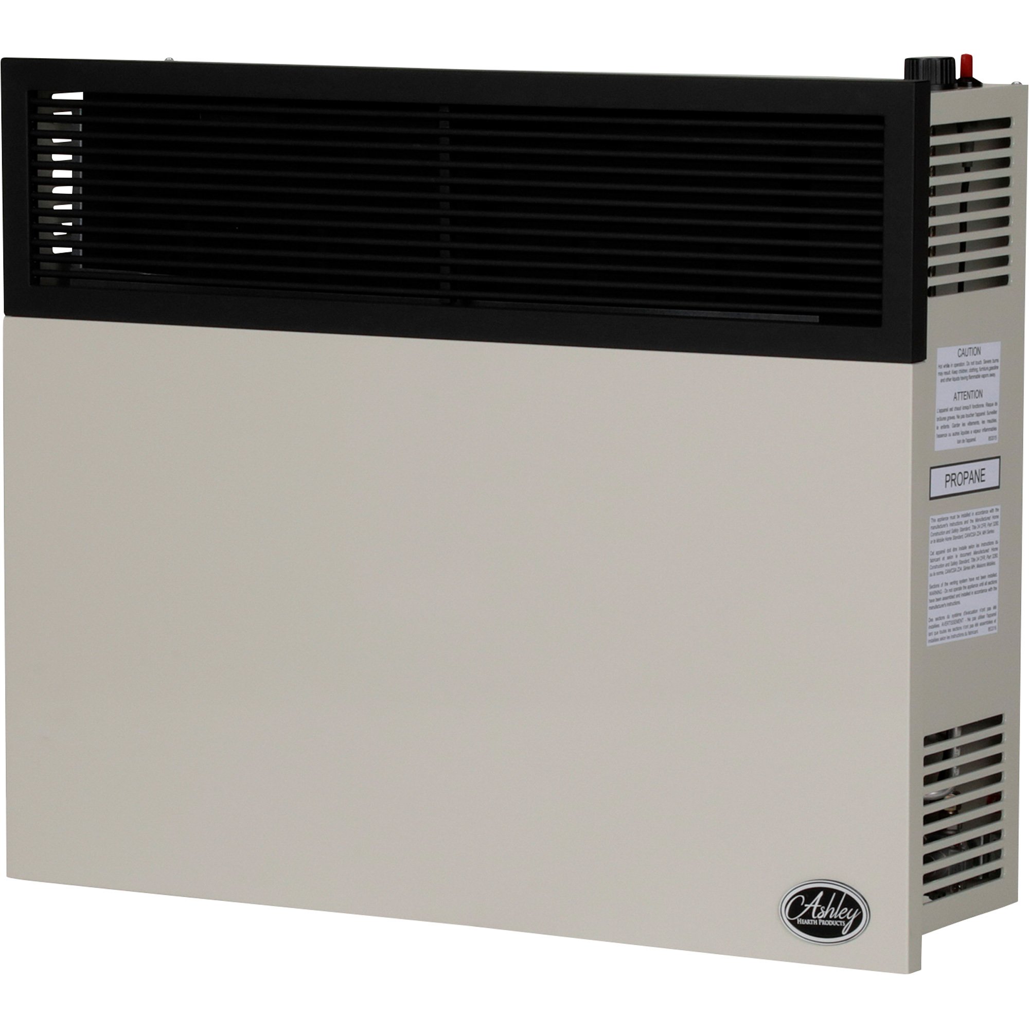 Ashley Hearth Direct Vent Natural Gas Wall Heater with Venting — 25,000 ...