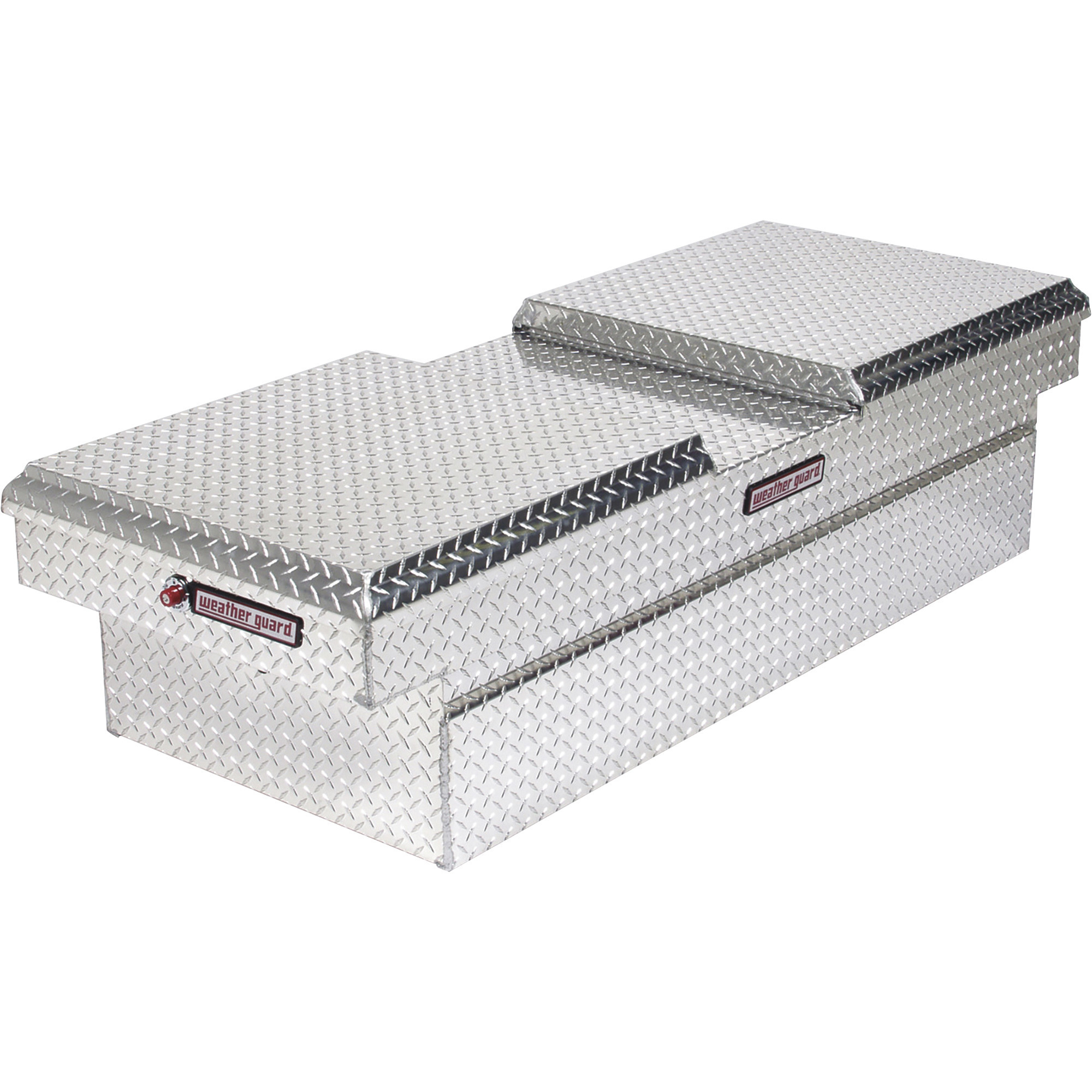 Weather Guard Gull Wing Cross Box Extra-Wide Truck Tool Box, Aluminum ...