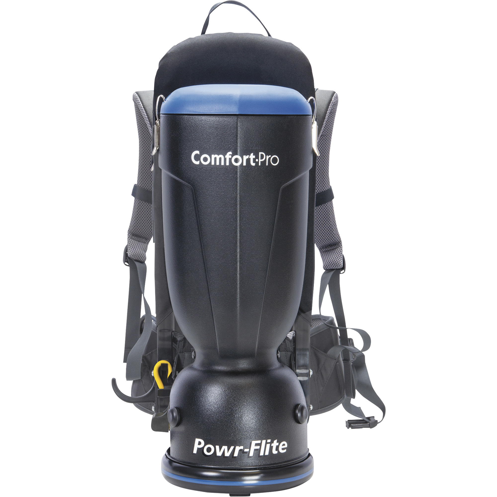 Powr-Flite Comfort Pro Backpack Vacuum, 130 CFM, 6-Qt. Capacity, 120V ...