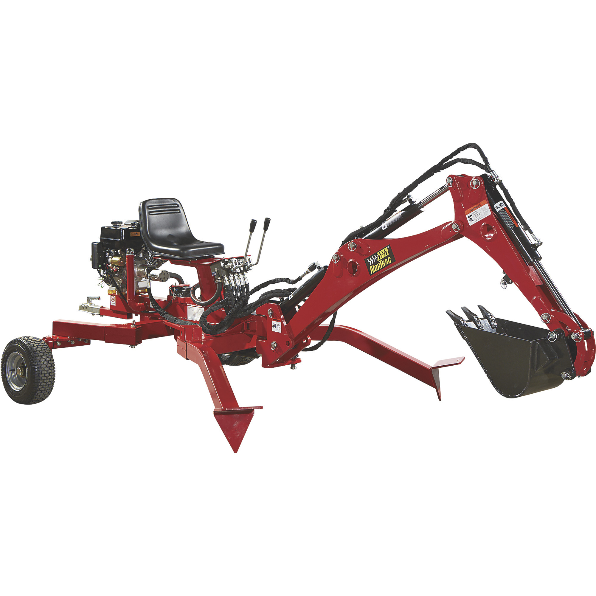 NorTrac Towable Backhoe Trencher, 15 HP | Northern Tool