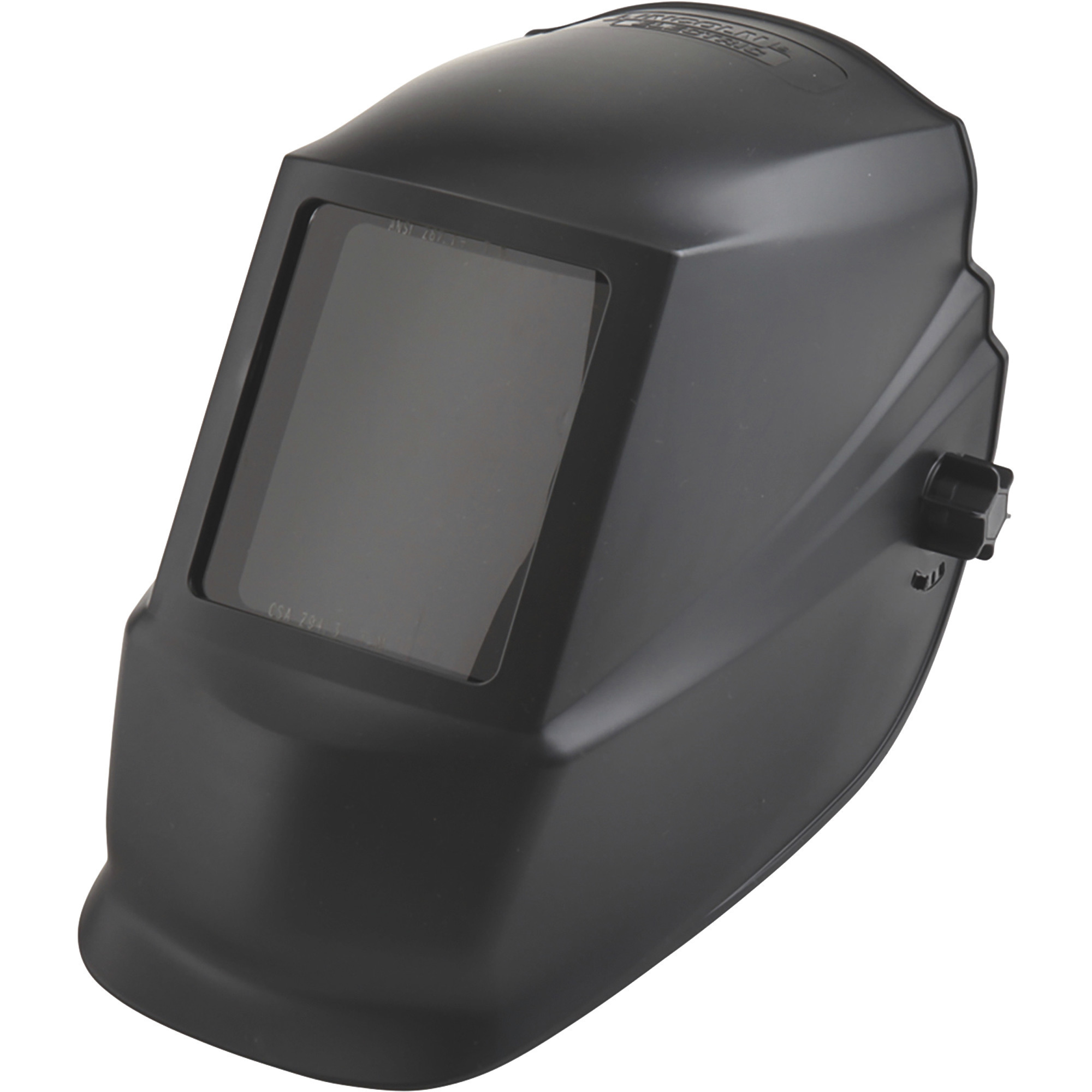 Lincoln Electric Fixed Shade Passive Welding Helmet, Black, Model ...