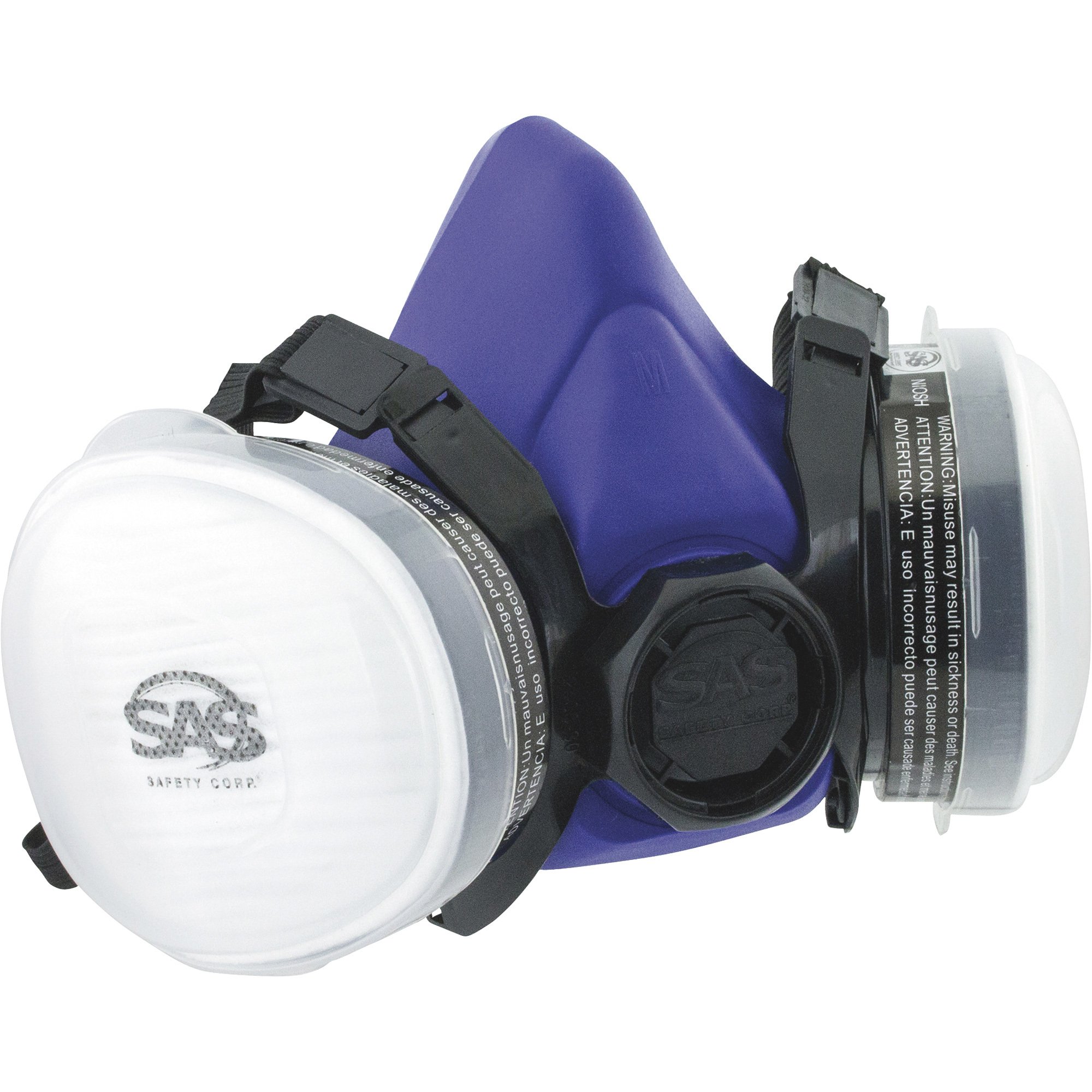 SAS Bandit Disposable Dual Cartridge OV/N95 Respirator — Medium, OV/N ...
