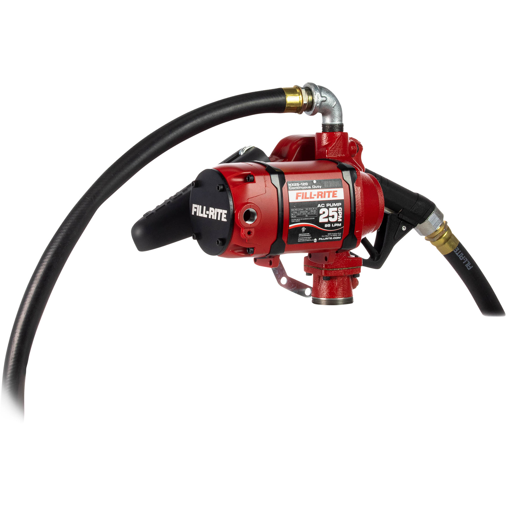 Fill-Rite 120V AC Ultra-High-Flow Fuel Transfer Pump with Automatic ...