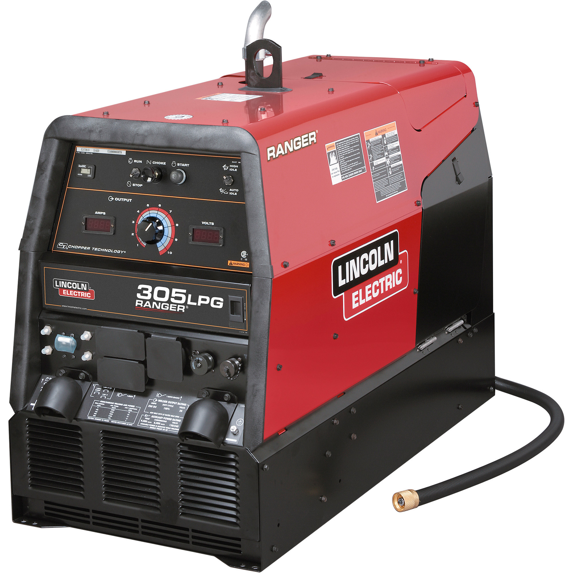 Lincoln Electric Ranger 305 LPG Inverter Welder/Generator with 25 HP ...