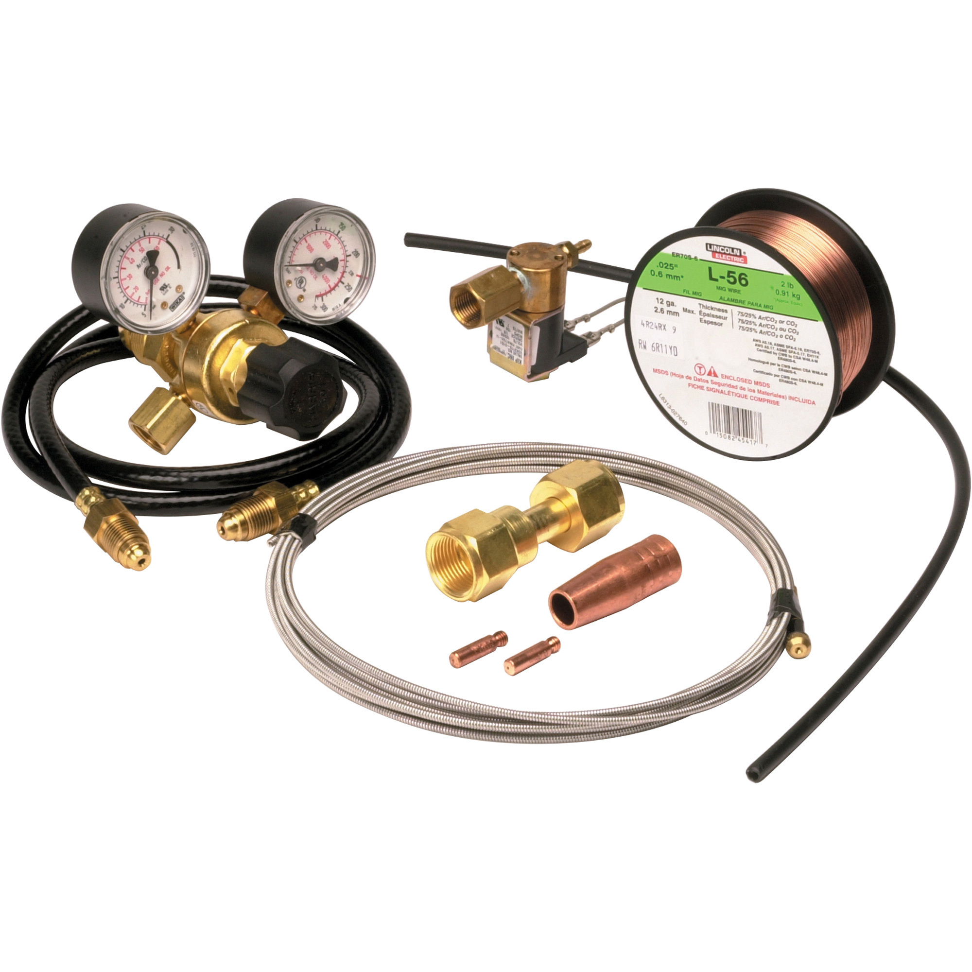 Lincoln Electric MIG Conversion Kit, Fits Weld-Pack 100HD Wire Feed ...