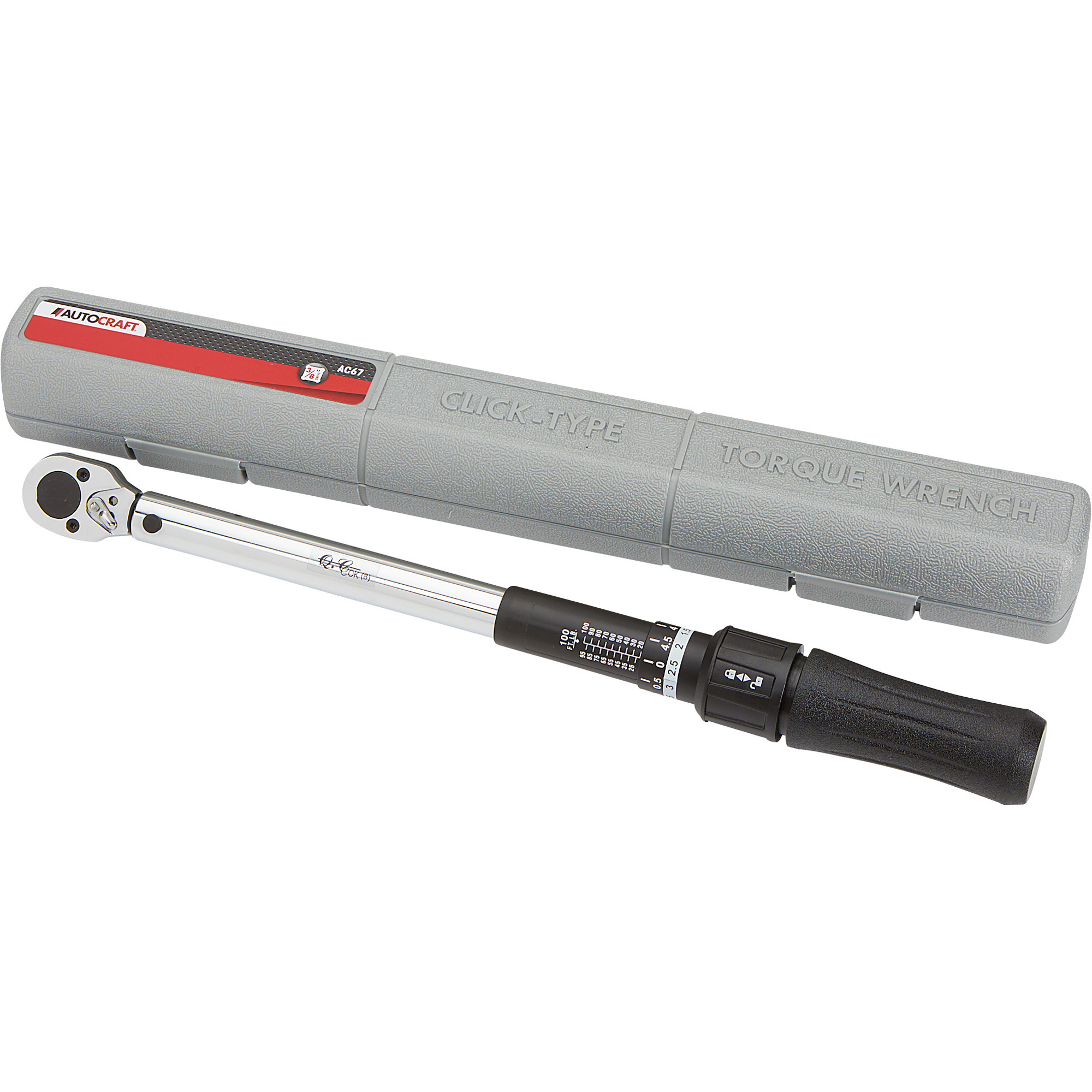 Autocraft Torque Wrench, 3/8in.-Drive, 20-100 Ft./Lbs., Model# AC67 ...