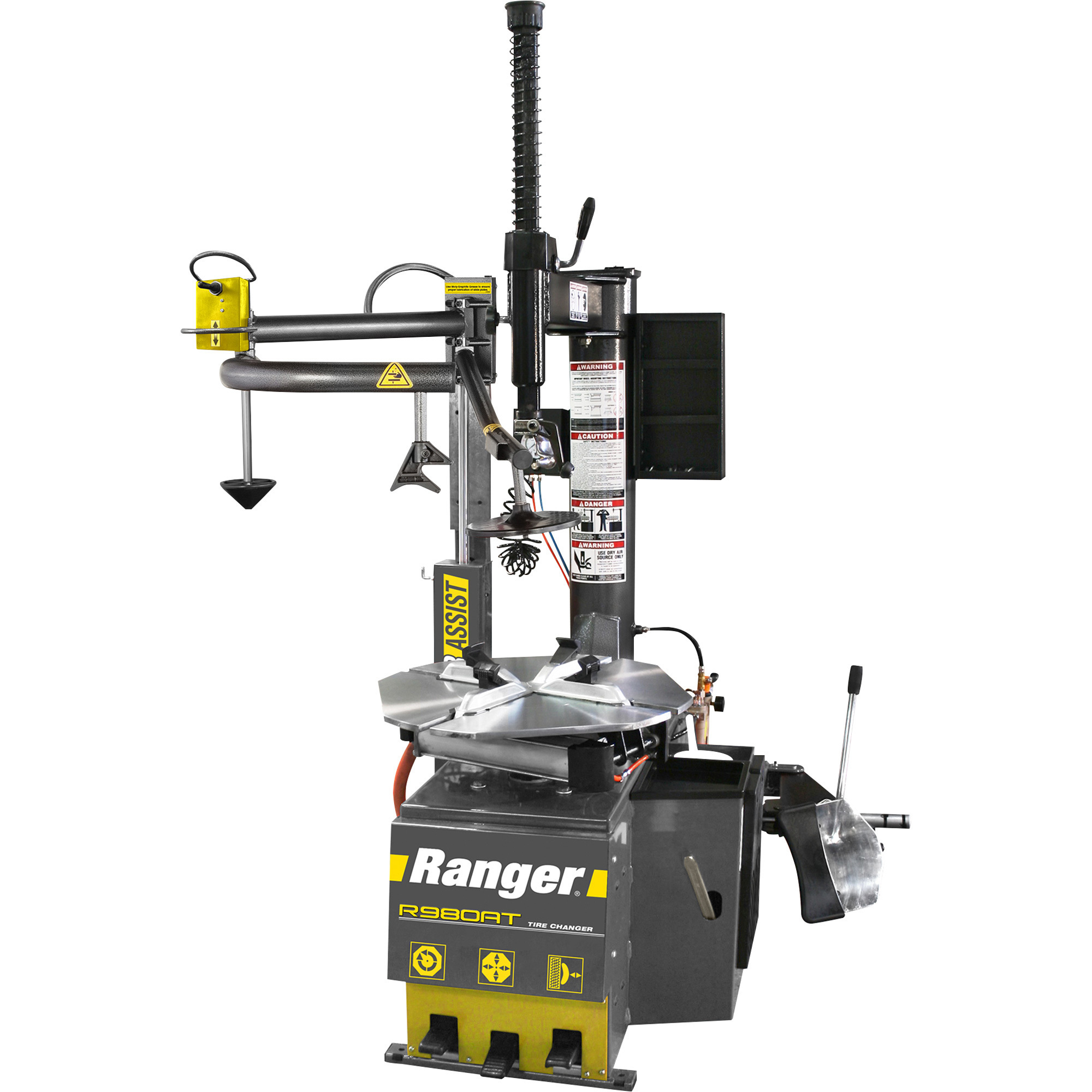 Ranger Tire Changer with Power Assist Tower, 140-465 PSI, Model# R980AT ...