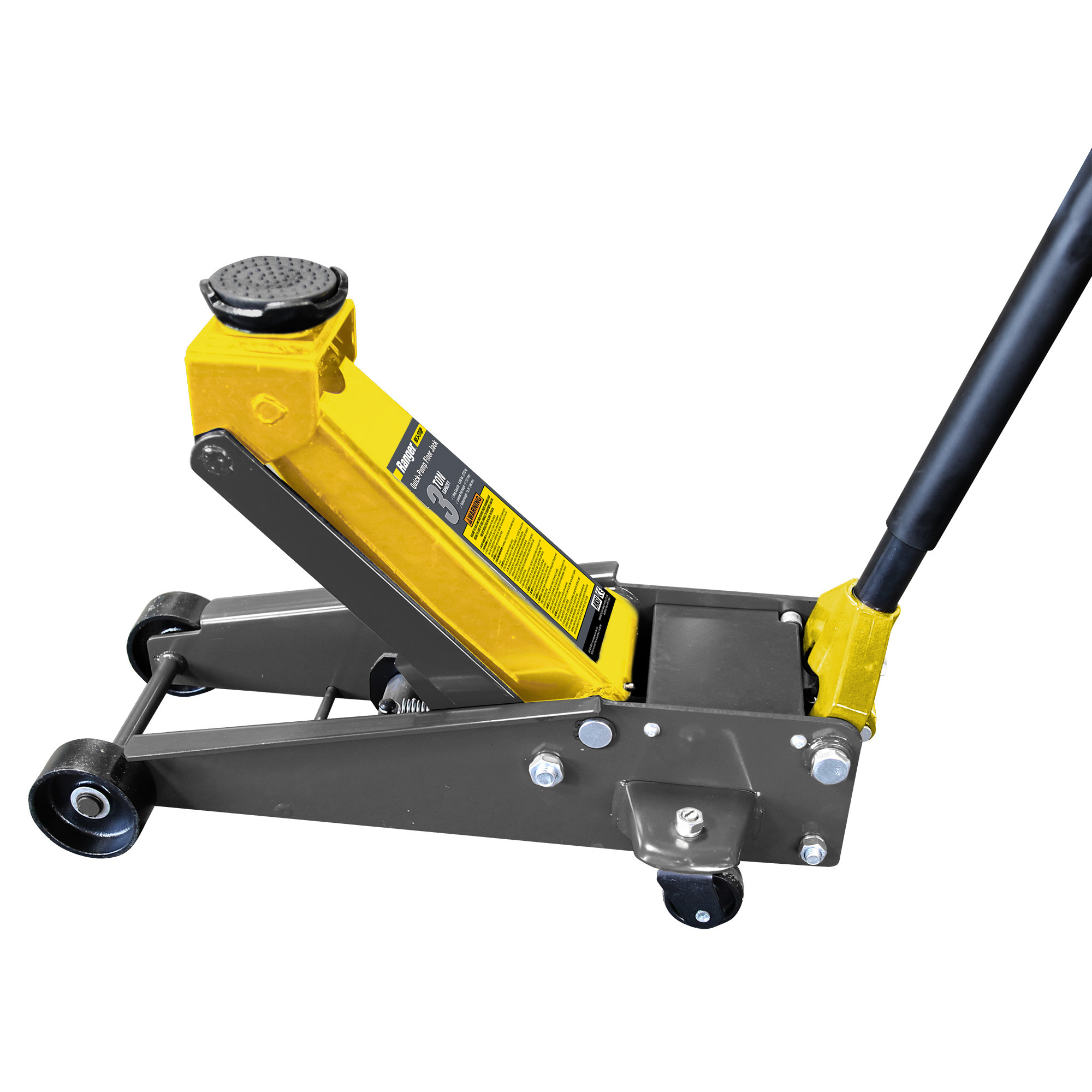 Powerbuilt, 2 Ton Extra Low Profile Floor Jack, Lift Capacity 2 Tons ...