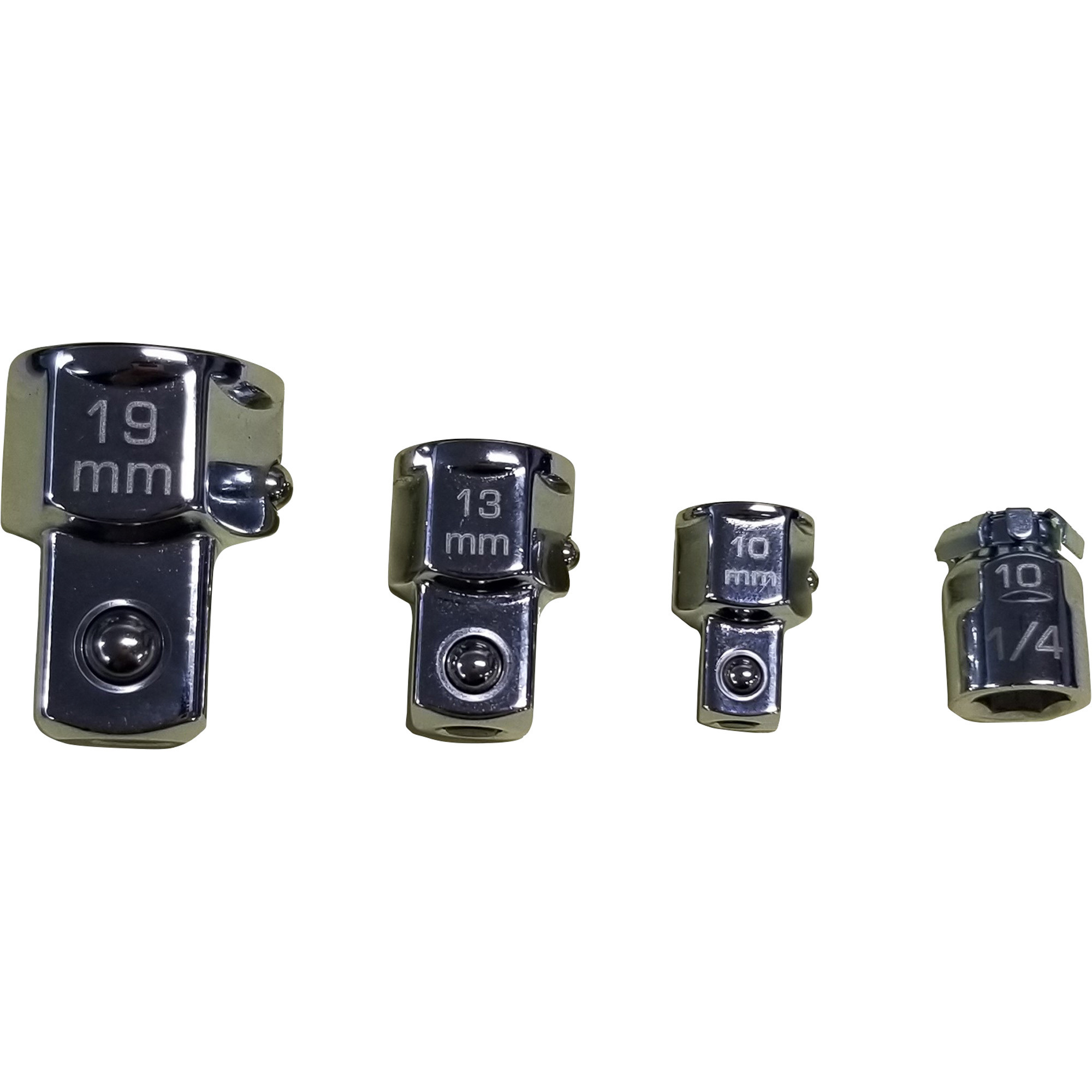 Proto 4-Pc. Ratcheting Wrench Adapter Set, Model# JHAM4S | Northern Tool