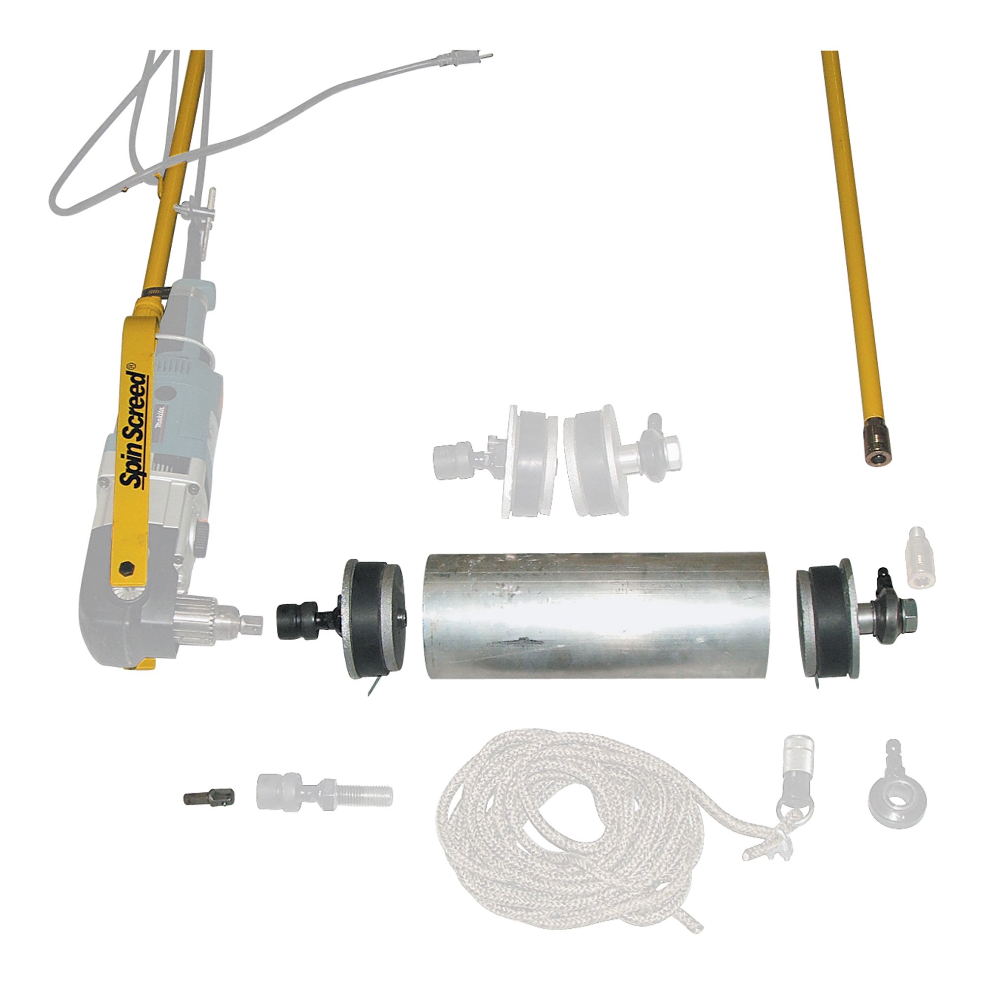 Spin Screed Assembly with 20-Ft. Pipe | Northern Tool