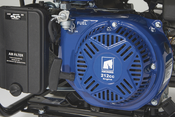 Powerhorse Portable Generator, 4500 Surge Watts, 3600 Rated Watts ...