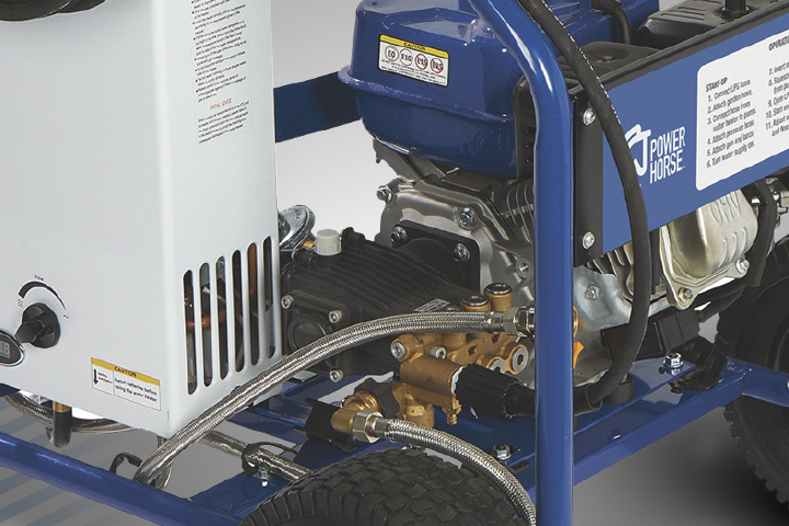 Powerhorse Gas Hot Water Pressure Washer with Propane Burner, 3600 PSI ...