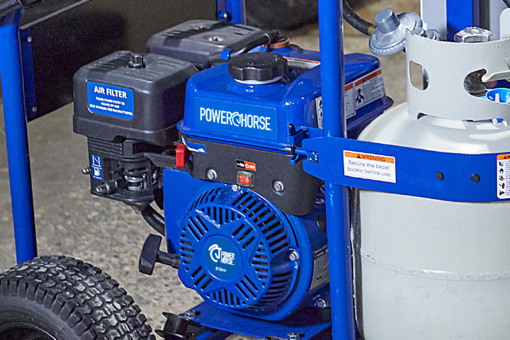 Powerhorse Gas Hot Water Pressure Washer with Propane Burner, 3600 PSI ...