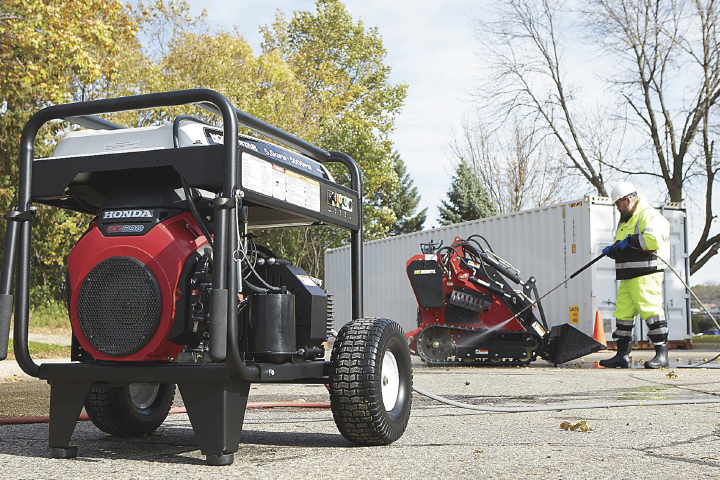NorthStar Gas Cold Water Pressure Washer, 5000 PSI, 5 GPM, Honda Engine ...