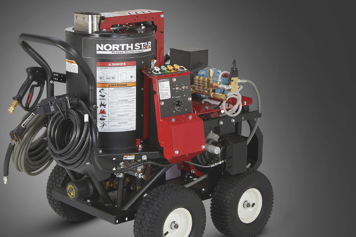 NorthStar Electric Wet Steam and Hot Water Pressure Washer, 2750 PSI, 2 ...