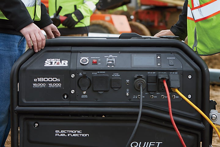NorthStar Quiet Armor Commercial-Grade Portable EFI Generator with ...