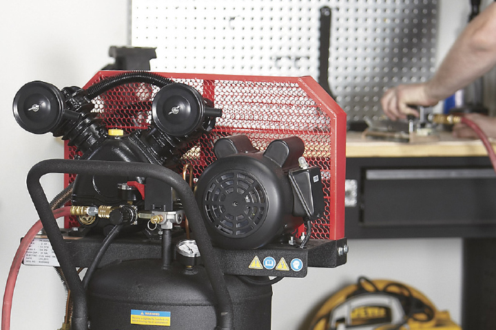 NorthStar Single-Stage Portable Electric Air Compressor, 2 HP, 20 ...