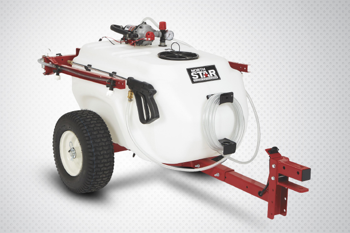 NorthStar Tow-Behind Trailer Boom Broadcast and Spot Sprayer, 41-Gallon ...