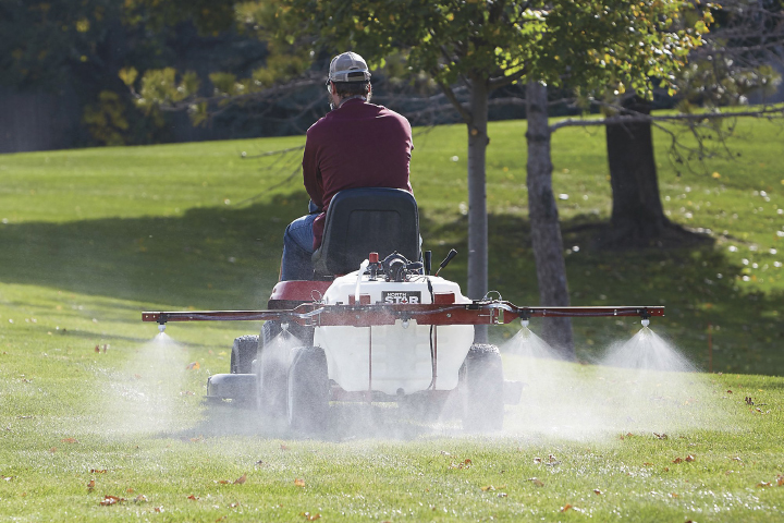 NorthStar Tow-Behind Trailer Boom Broadcast and Spot Sprayer, 41-Gallon ...