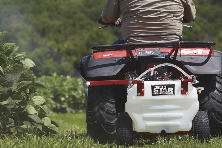 NorthStar Tow-Behind Trailer Boom Broadcast and Spot Sprayer, 21 ...