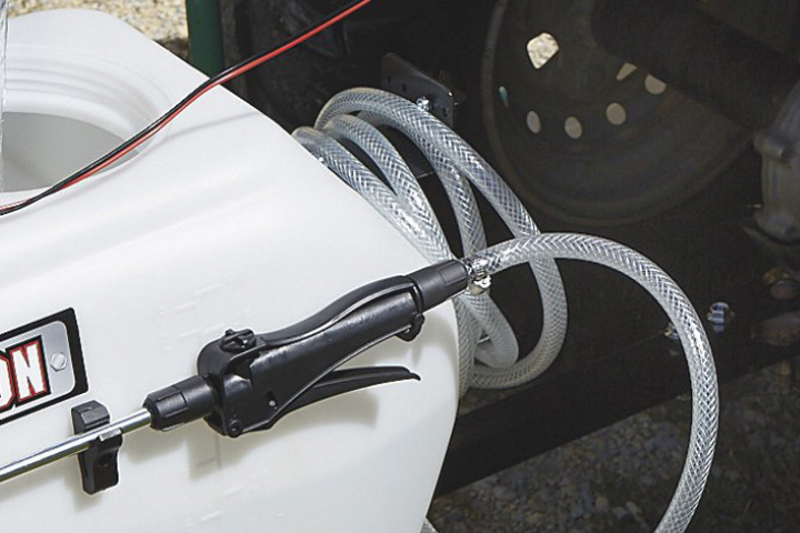 Ironton Tow-Behind Trailer Broadcast and Spot Sprayer, 13 Gallons, 1 ...