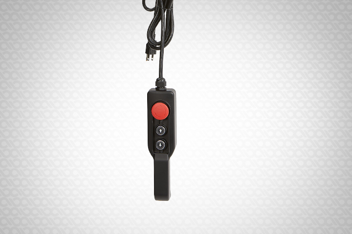 Strongway Electric Cable Hoist, 1100-Lb. Single-Line Capacity/2200-Lb ...