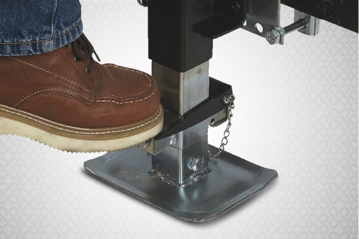 Ultra-Tow XTP Fast Action Square Tube Trailer Jack, 2000-Lb., Topwind ...