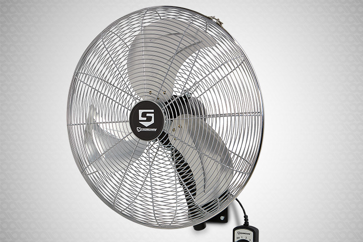 Strongway 20in. Oscillating Wall-Mount Fan, 3600 CFM | Northern Tool