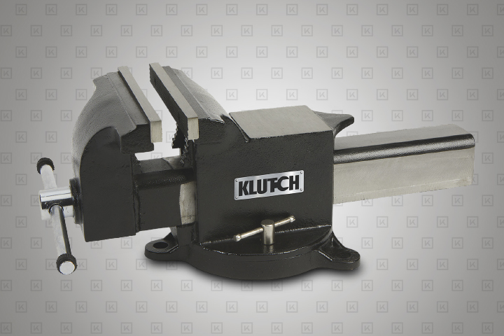 Klutch Heavy-Duty Bench Vise, 8in. Jaw Width, Model# AT-HDV-08 ...