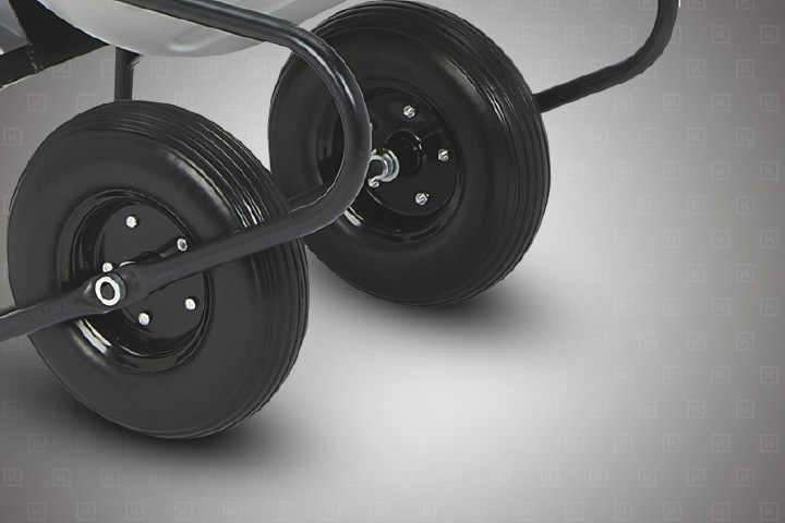 Klutch Electric Cement Mixer, 3.5 Cu. Ft. Poly Drum, 1/2 HP, 120V ...