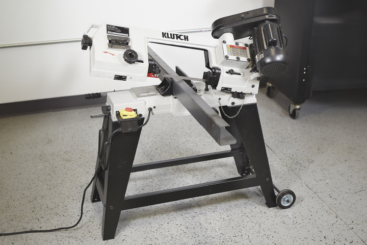 Klutch Horizontal/Vertical Metal Cutting Band Saw, 4-1/2in. x 6in., 3/4 ...