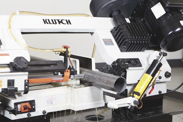 Klutch Metal Cutting Band Saw, 7in. x 12in., 1-1/2 HP, 115/230V ...