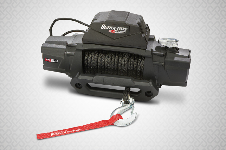 Ultra-Tow XTP 12 Volt Off-Road Vehicle Winch with Synthetic Rope ...