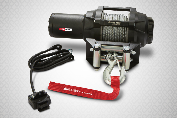 Ultra-Tow XTP 12 Volt ATV/UTV Winch, 3500-Lb. Capacity, 232 Max. Amps ...